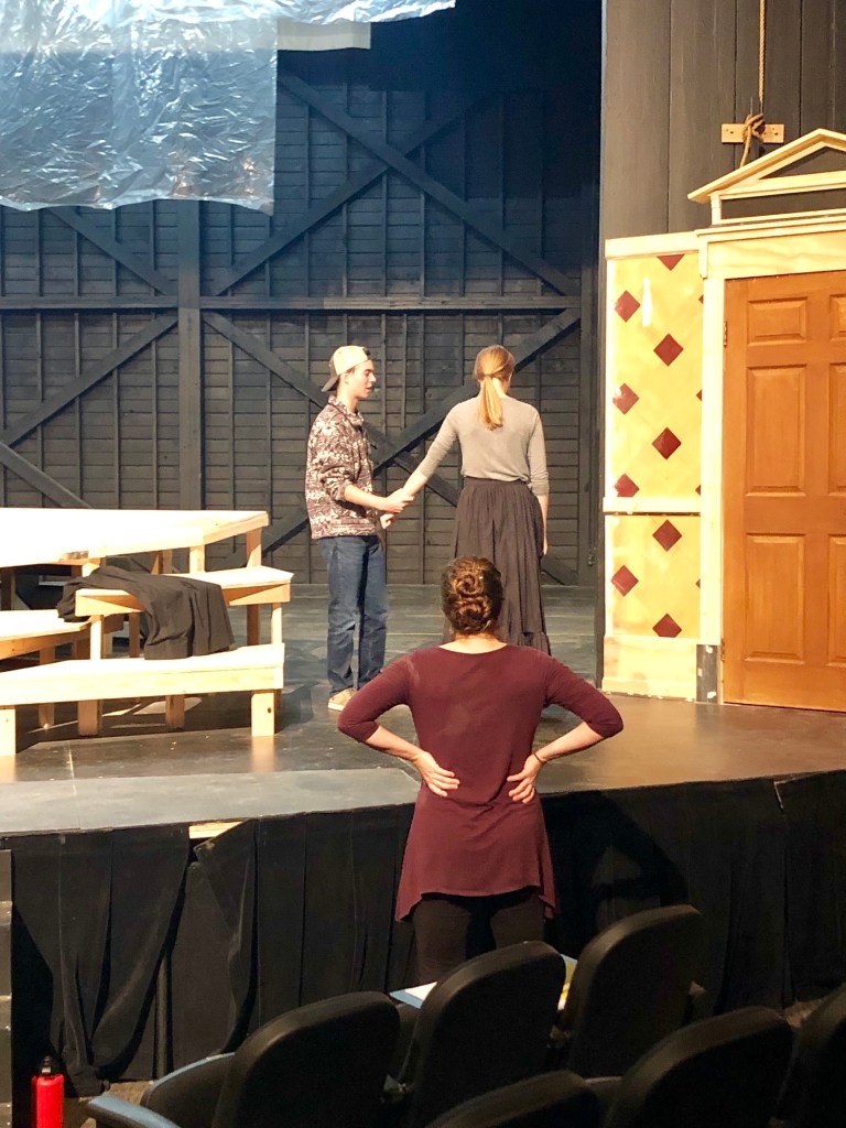 Intimacy direction on the academic stage. – ANNALIESE M. BAKER